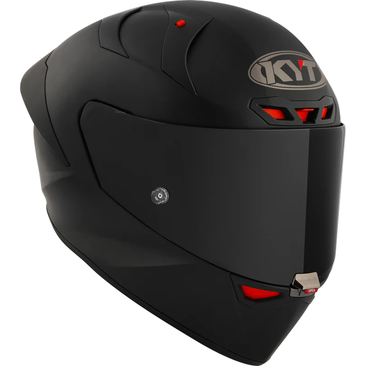 KYT KX-1 Race GP Matte Black Helmet - Speed Addicts
