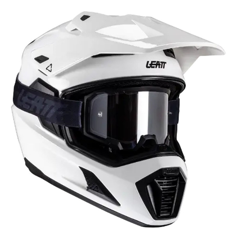 Leatt ADV 8.5 V25 White Helmet Kit - Speed Addicts