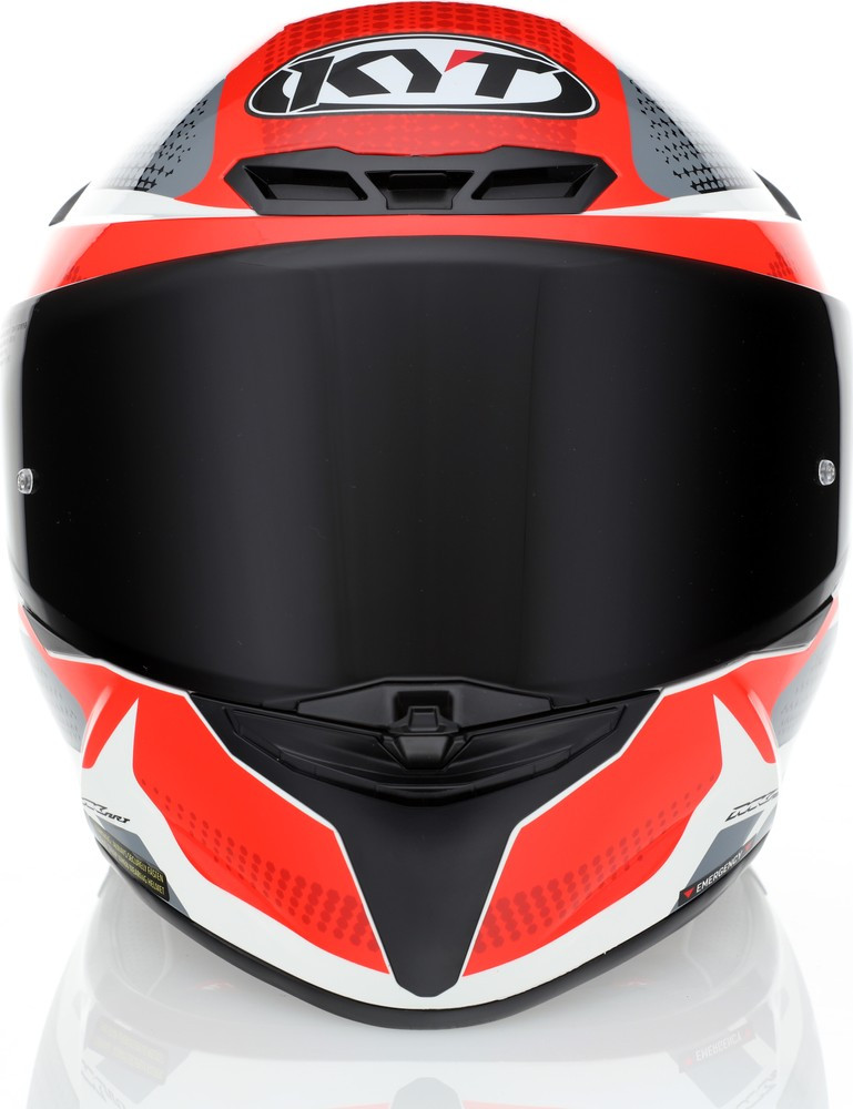 KYT TT-Revo Gear Black Red Helmet - Speed Addicts
