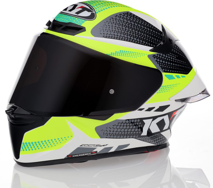 KYT TT-Revo Gear Black Yellow Helmet - Speed Addicts