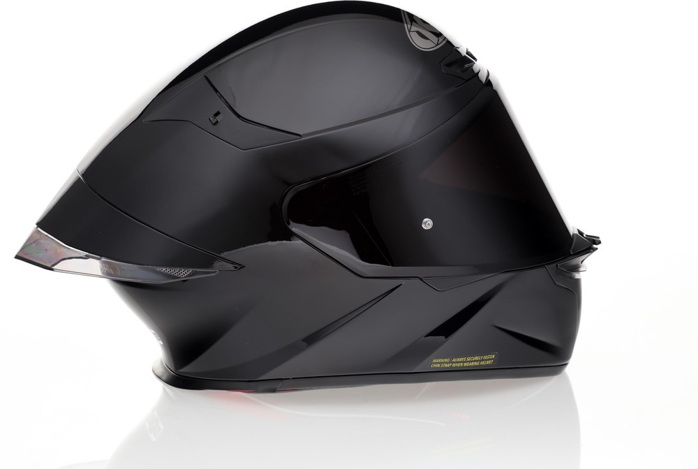 KYT TT-Revo Gloss Black Helmet - Speed Addicts