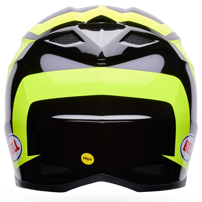 Bell MX-10 MIPS Yellow Black Talon Helmet - Speed Addicts