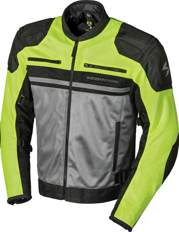 Scorpion EXO Vortex Air Mesh Hi-Vis Jacket - Speed Addicts