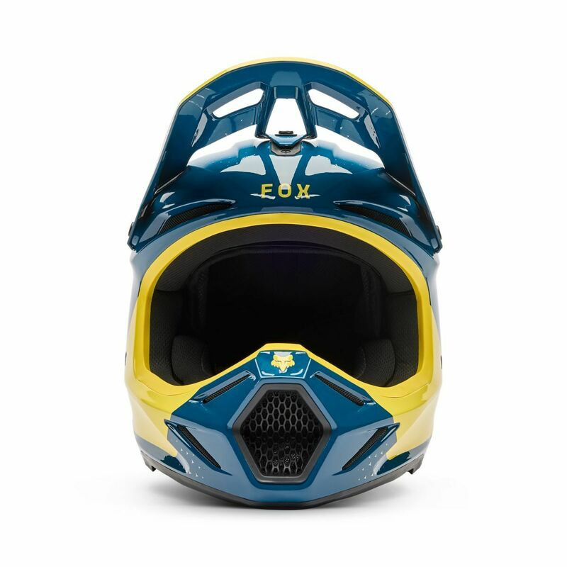 Fox Racing V3 Tine Twilight Blue Helmet - Speed Addicts