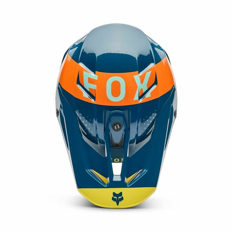 Fox Racing V3 Tine Twilight Blue Helmet - Speed Addicts