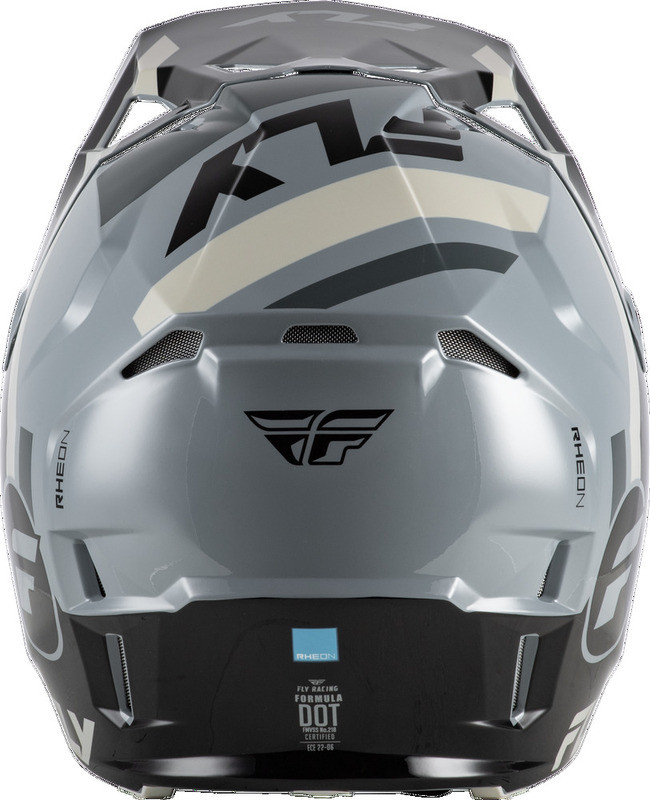Fly Racing Formula CP Seal Black Grey Light Helmet - Speed Addicts