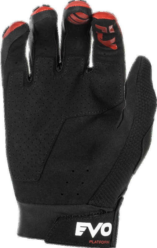 Fly Racing Evolution DST Red Black Grey Gloves - Speed Addicts