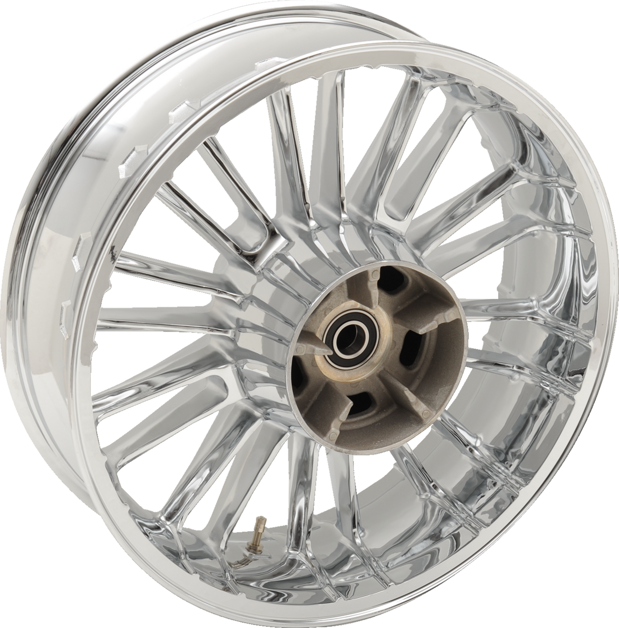 Coastal Moto Wheel Atlantic 3D Rear Single Disc/without ABS Chrome 18x5 ...