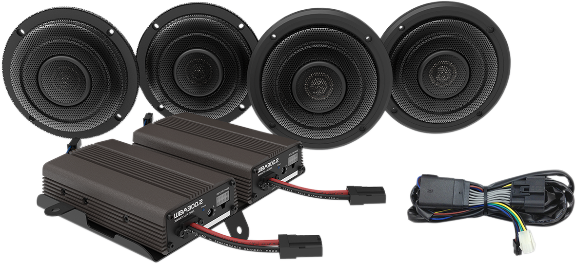 Wild Boar Audio Front/Rear Speaker Kit with Amp - WBA ULTRA KIT - Speed ...