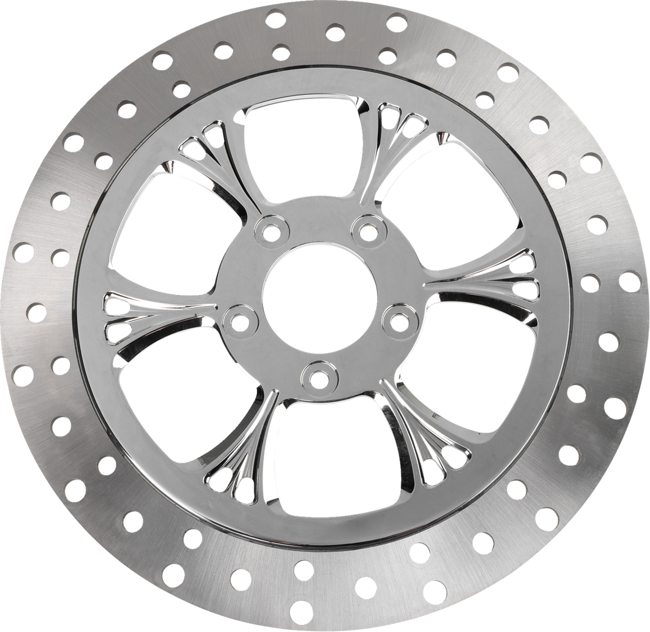 RC Componets Floating Brake Rotor Front Right Majestic 320 mm Chrome ...