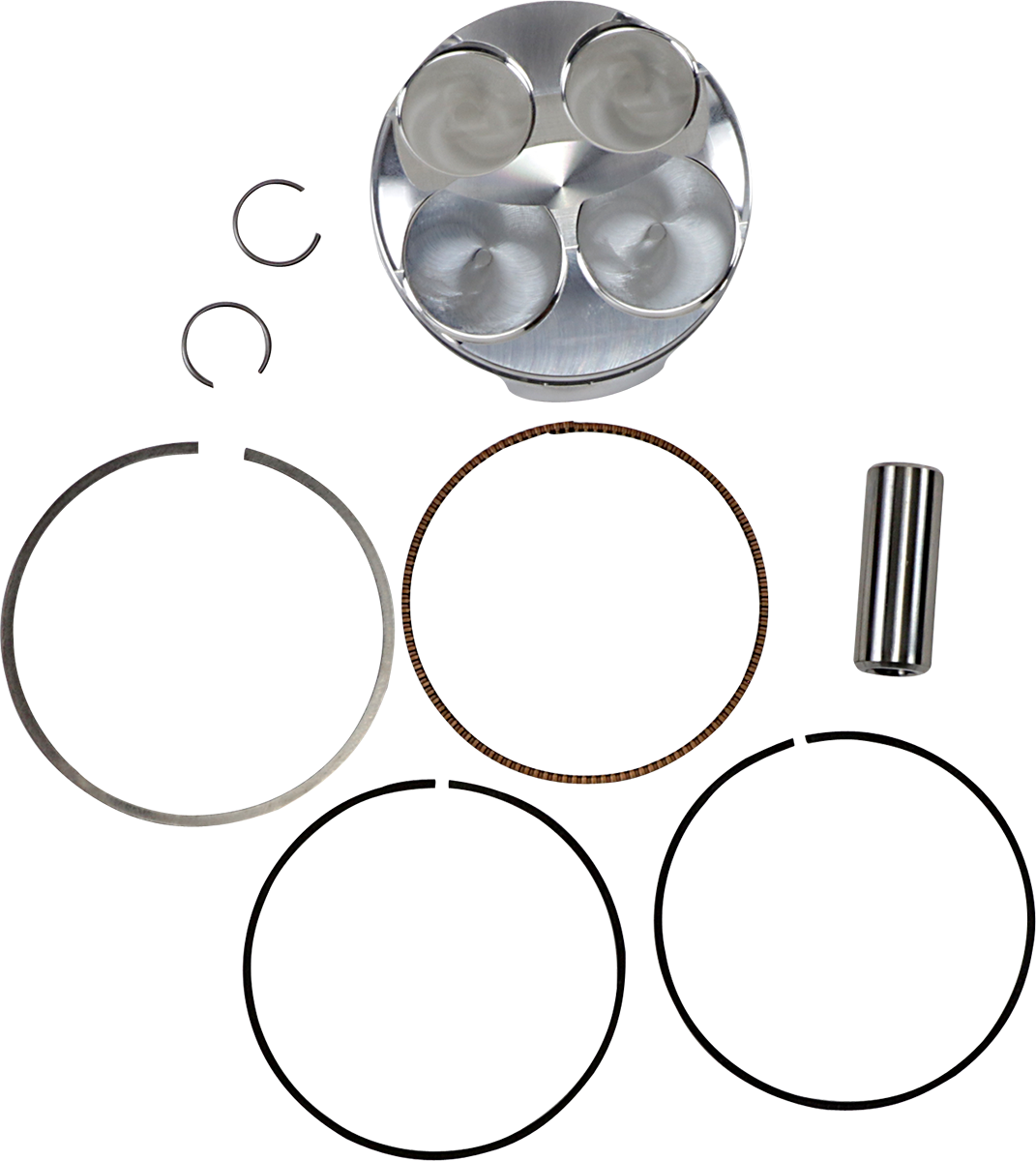Je Pistons Piston Kit 76.80 mm 13.8:1 CR Honda - 291516 - Speed Addicts