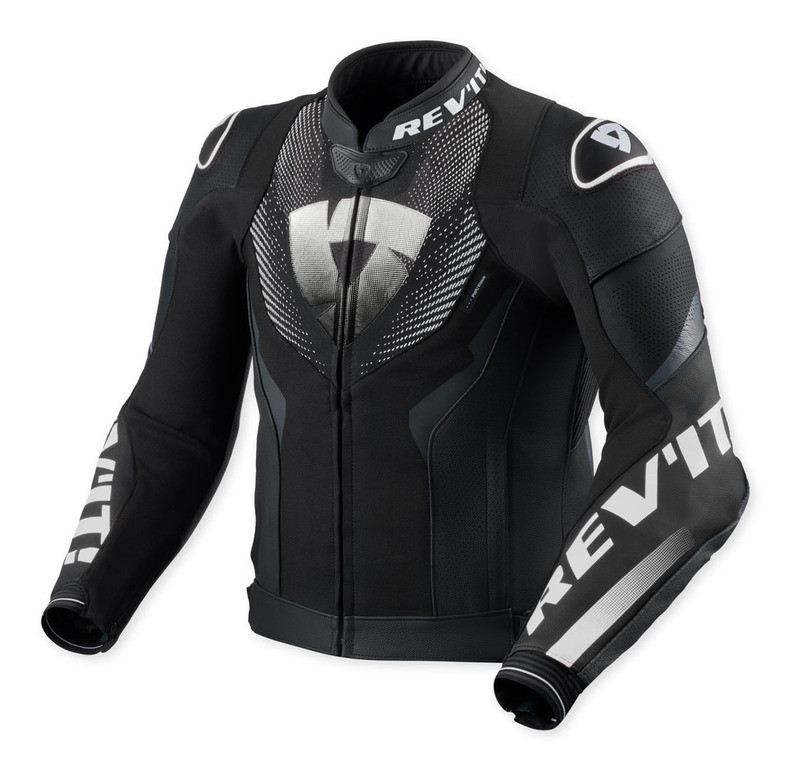 REV'IT! Hyperspeed 3 Air Black White Jacket - Speed Addicts