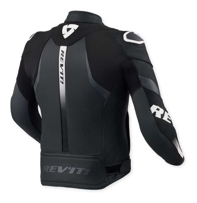 REV'IT! Hyperspeed 3 Air Black White Jacket - Speed Addicts
