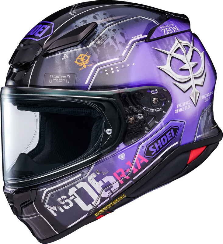 Shoei RF-1400 Tri-Star Zaku II Helmet - Speed Addicts