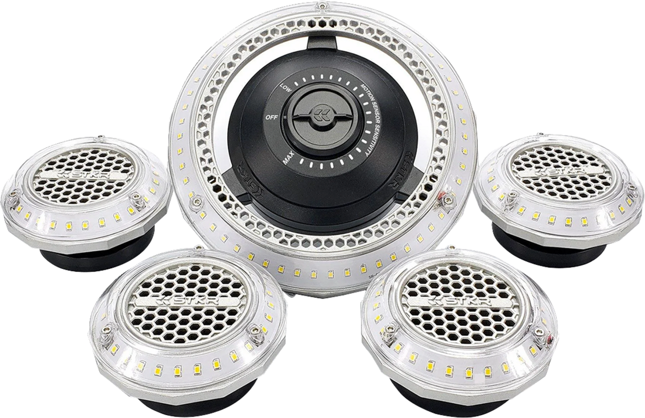 Risk Racing Ceiling Light Motion 7500 Lumens Multi-Point Illumination ...