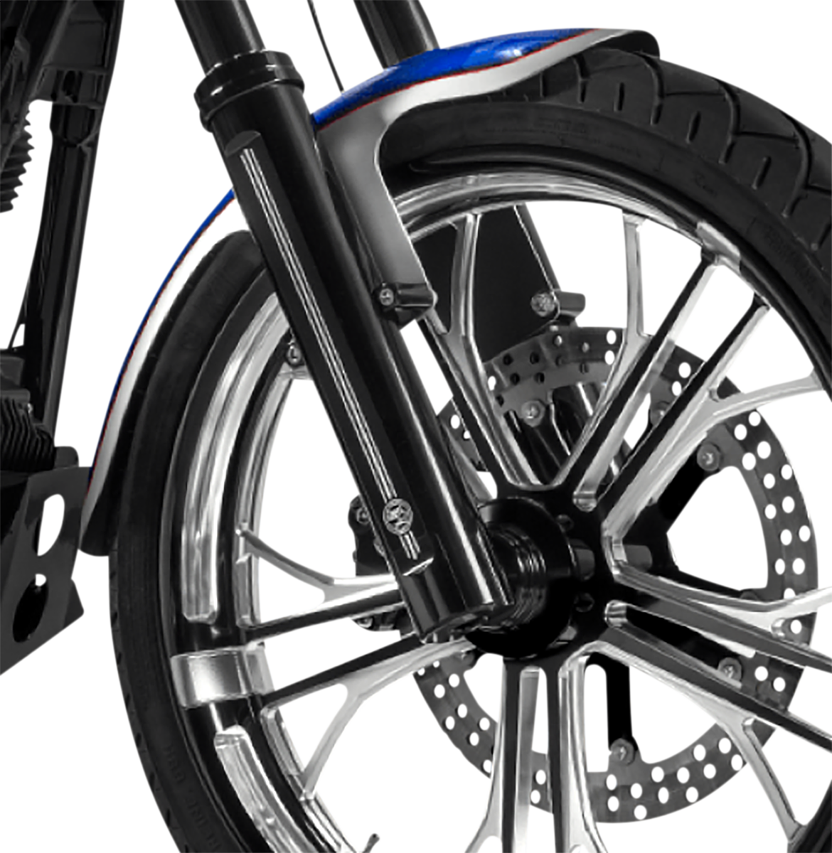 Performance Machine Fork Leg 49 mm Lower Contrast Cut Single Disc ...