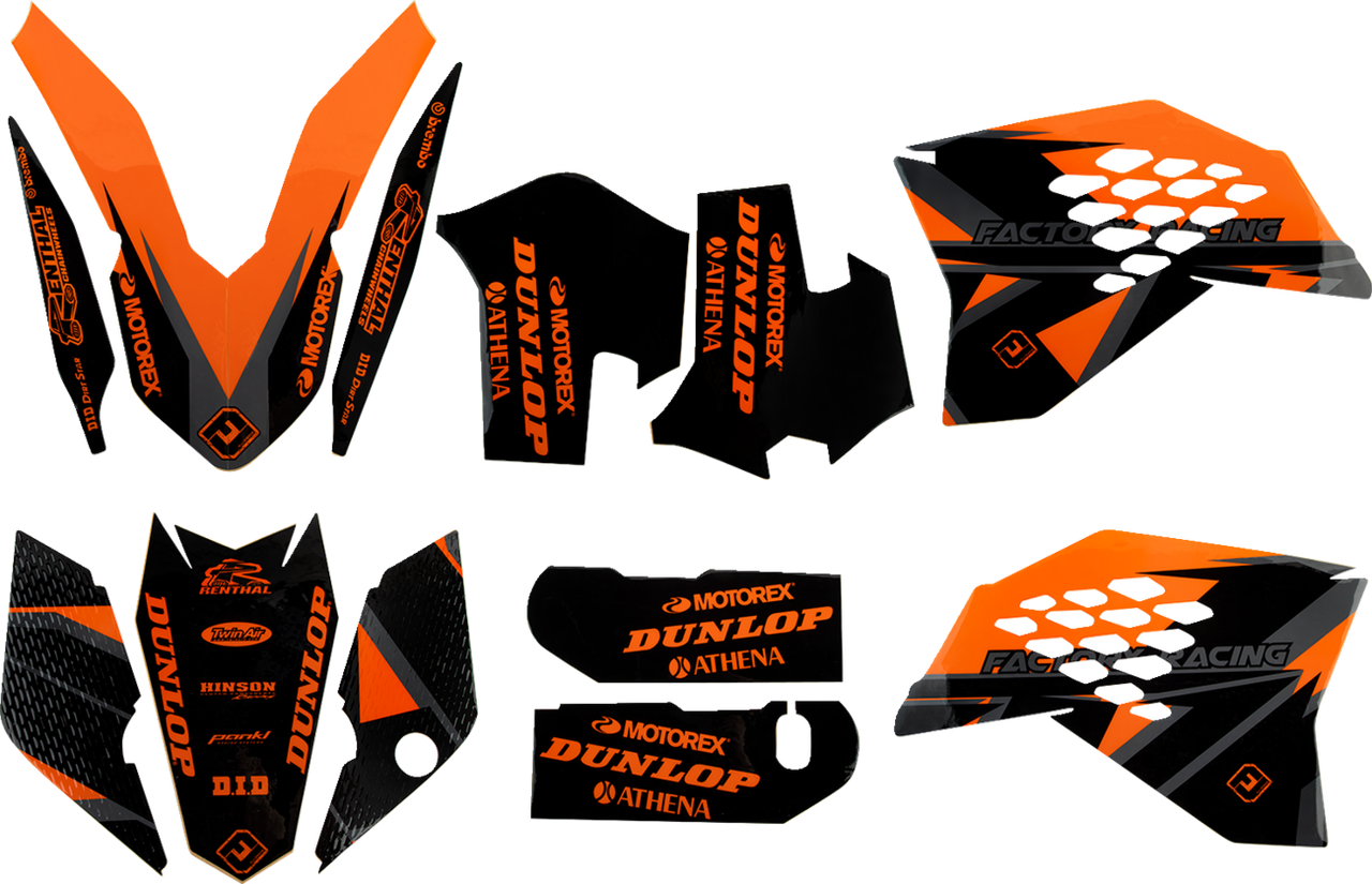 Flu Designs Inc. PTS 6 Graphic Kit KTM - 51090 - Speed Addicts