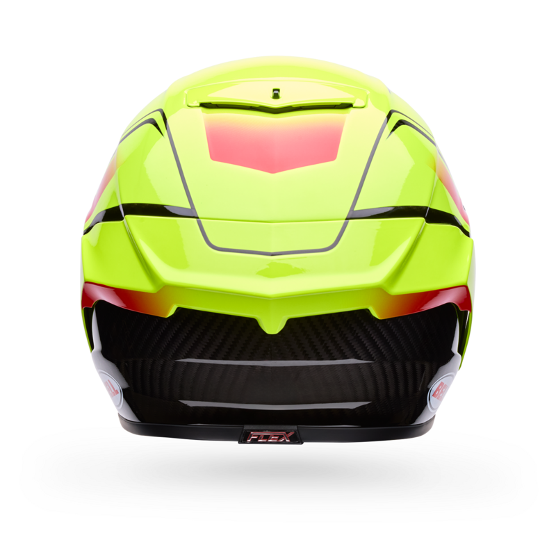 Bell Race Star DLX Flex Blue Yellow Grid Helmet - Speed Addicts