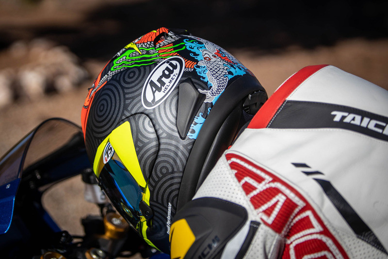 Arai Corsair-X Tatsuki Frost Helmet - Speed Addicts