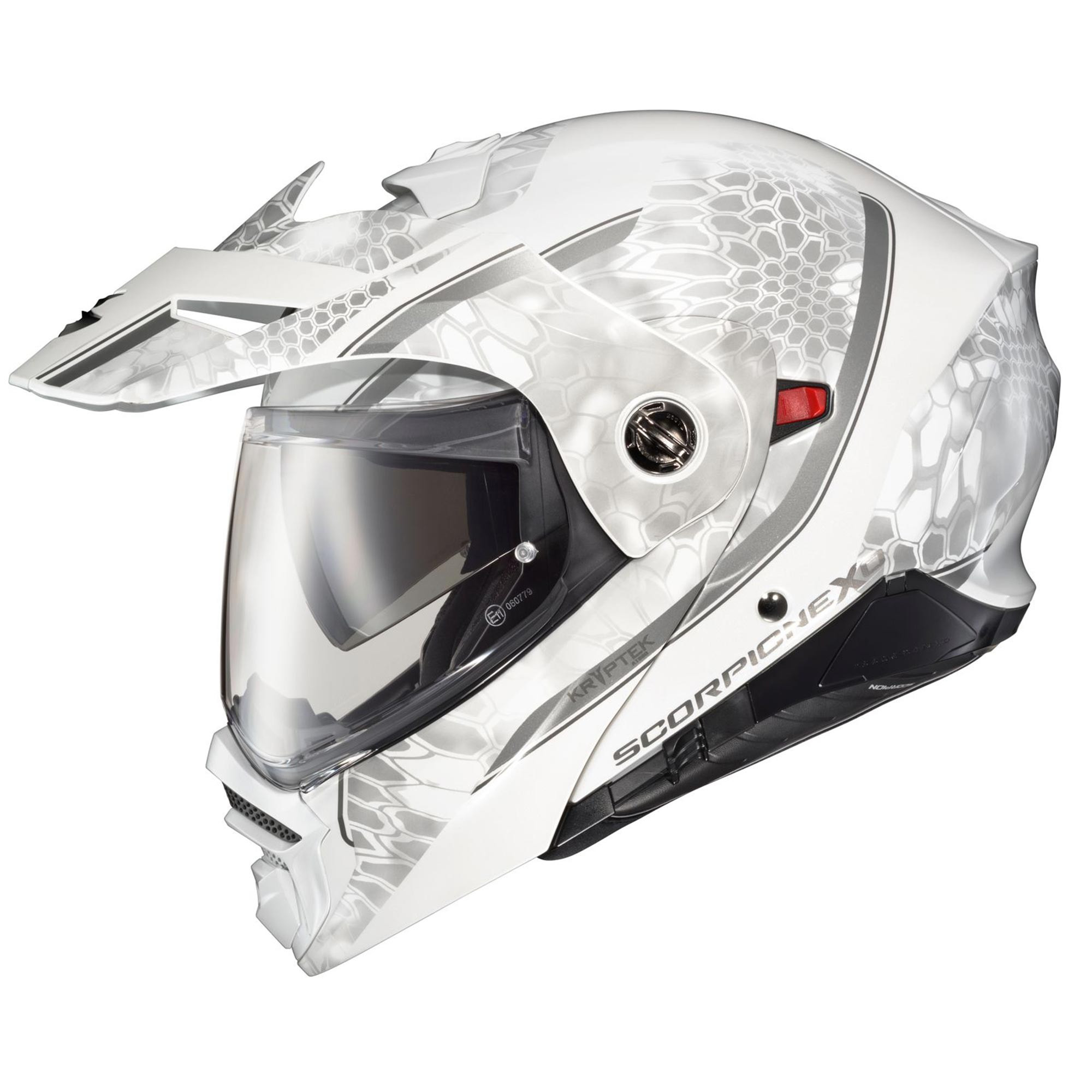 Scorpion Exo-AT960 Topographic Hi-Vis Black Helmet - Speed Addicts