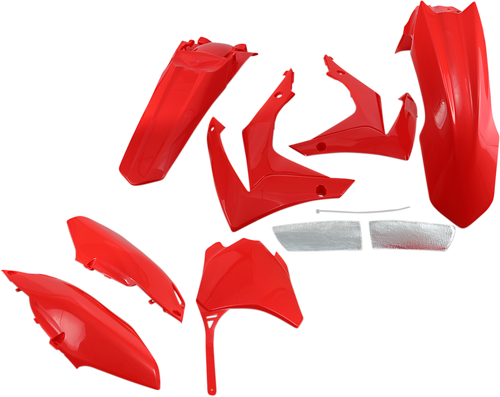 UFO Replacement Body Kit Red/White Honda CRF '13-'17 - HOKIT116070 ...