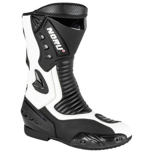 NORU Raida White Black Boot - Speed Addicts