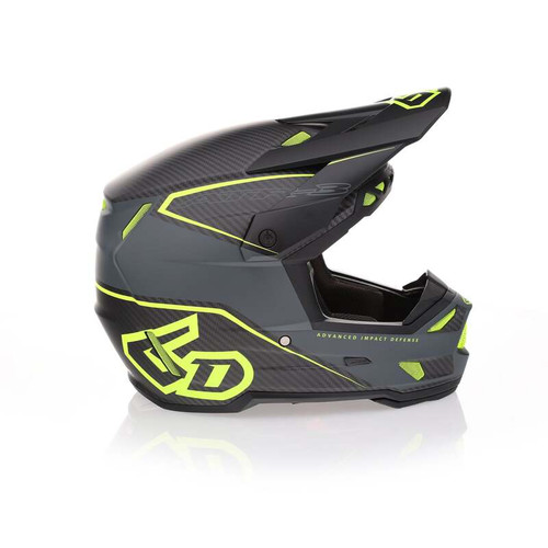 6D ATR-3 Zone Matte Yellow Helmet - Speed Addicts