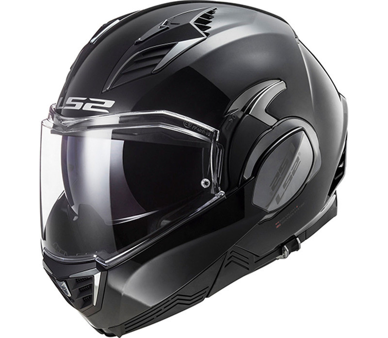 LS2 Valiant II Solid Gloss White Helmet - Speed Addicts