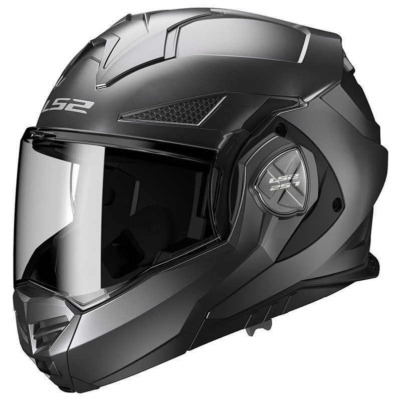 LS2 Advant X Solid Gloss White Helmet - Speed Addicts