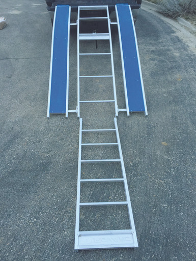 Bosski Sled Loading Ramp 1500Lb 90"X49.5" - SLED - Speed Addicts