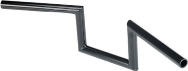Biltwell Zed Black 1" Slotted Handlebar - Speed Addicts