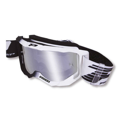 Pro Grip 3300 Fluo Vision Goggles Black White - Speed Addicts