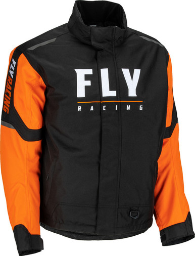 Fly Racing Outpost Orange Black Jacket - Speed Addicts