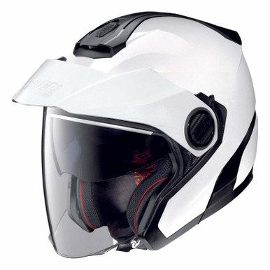 Nolan N40-5 Metal White Helmet - Speed Addicts
