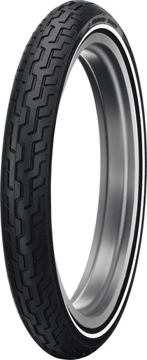 Dunlop Tire D402 White Wall - Front - Speed Addicts