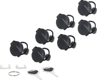 SW-Motech TRAX Lock Set 7 Matching Locks with Keys - ALK.00.165.16200 ...