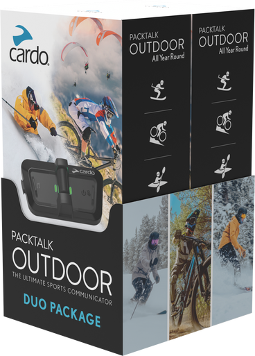 Cardo Packtalk Outdoor Duo Black - Speed Addicts