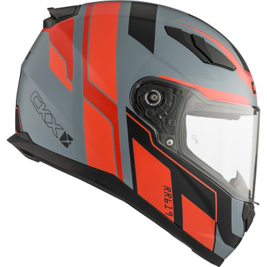 CKX RR619 Interceptor Matte Red Helmet - Speed Addicts