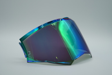 LS2 Advant X/Advant X Carbon Pinlock Ready Green Iridium Shield - Speed ...