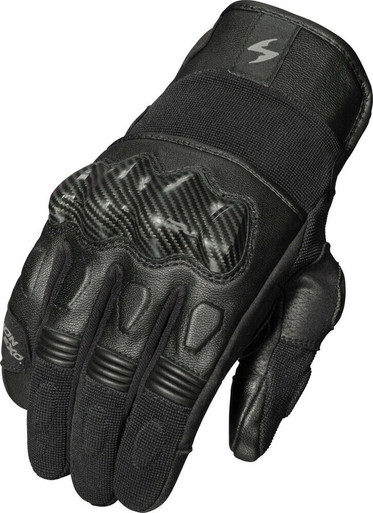 Scorpion EXO Hybrid Air Black Gloves - Speed Addicts