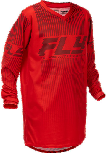 Fly Racing Youth F-16 Red Jersey - Speed Addicts