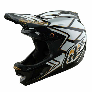 Troy Lee Designs D4 Composite Ghostwing White Helmet - Speed Addicts