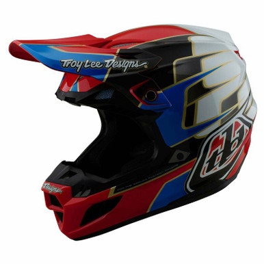 Troy Lee Designs SE5 Composite Speed Red Helmet - Speed Addicts