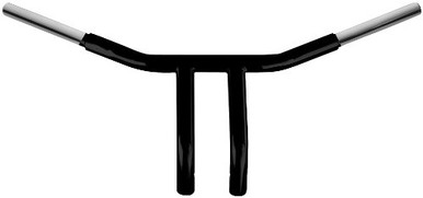 Wild 1 Chubby Low Profile Drag Bar Black 4" - WO560B - Speed Addicts