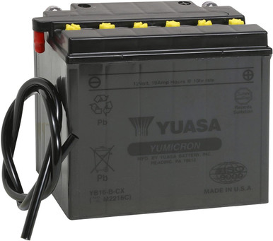 Yuasa YB16-B-CX Battery - Speed Addicts
