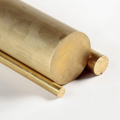 360 Brass Round Rod - Order Custom Cut Sizes Online - Cut2Size Metals