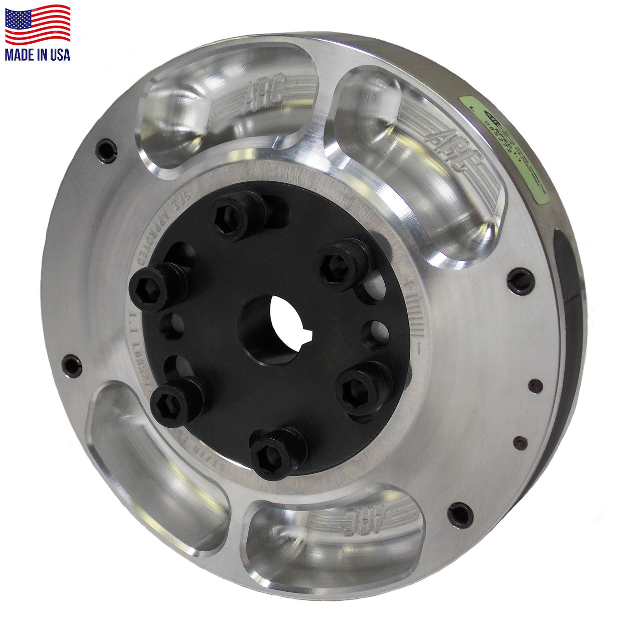 6603 ARC Billet Flywheel, Adj. 3HP Diam. Jr Dragster 2.90lbs - ARC Racing