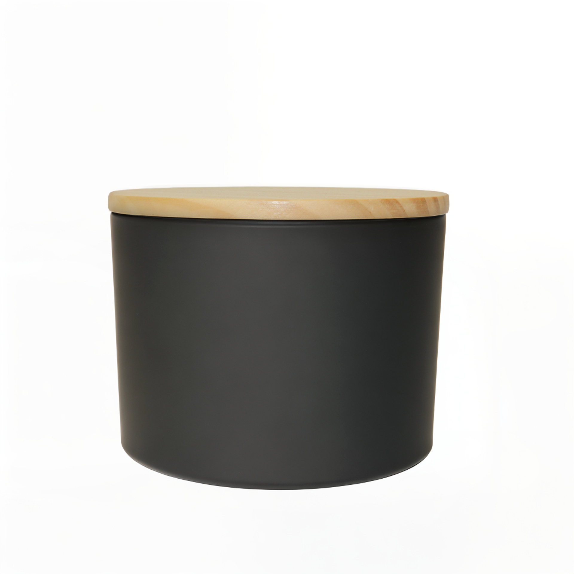 10 oz Matte Black Cali Jar w/lid