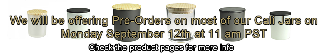 Containers - Cali Jars - Page 1 - California Candle Supply