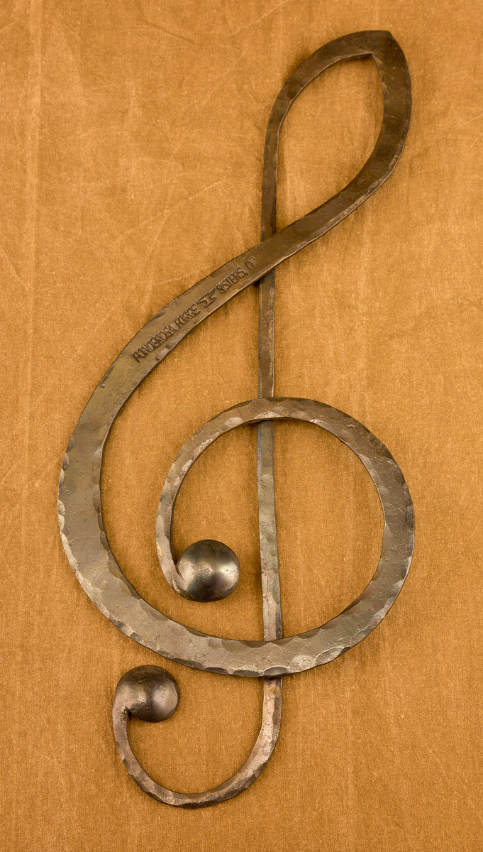Treble Clef - Ponderosa Forge